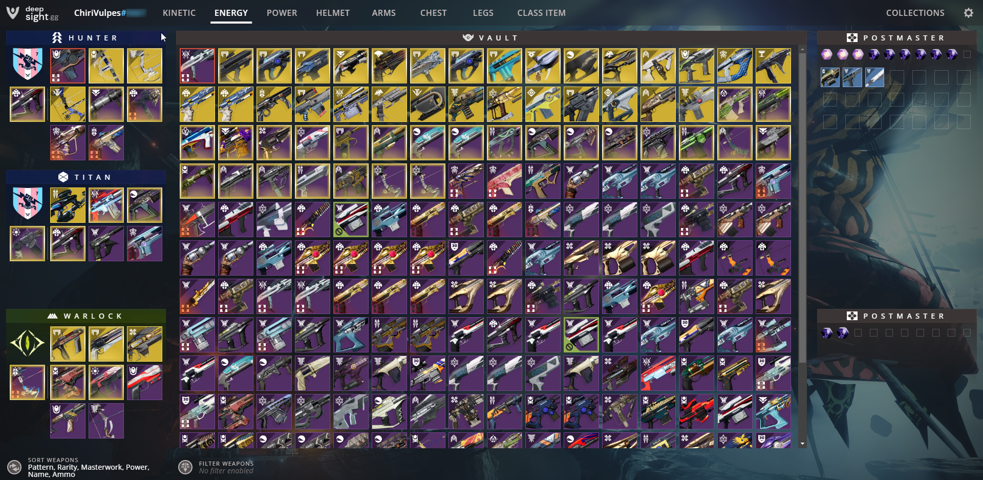 deepsight.gg / Destiny 2 Item Manager